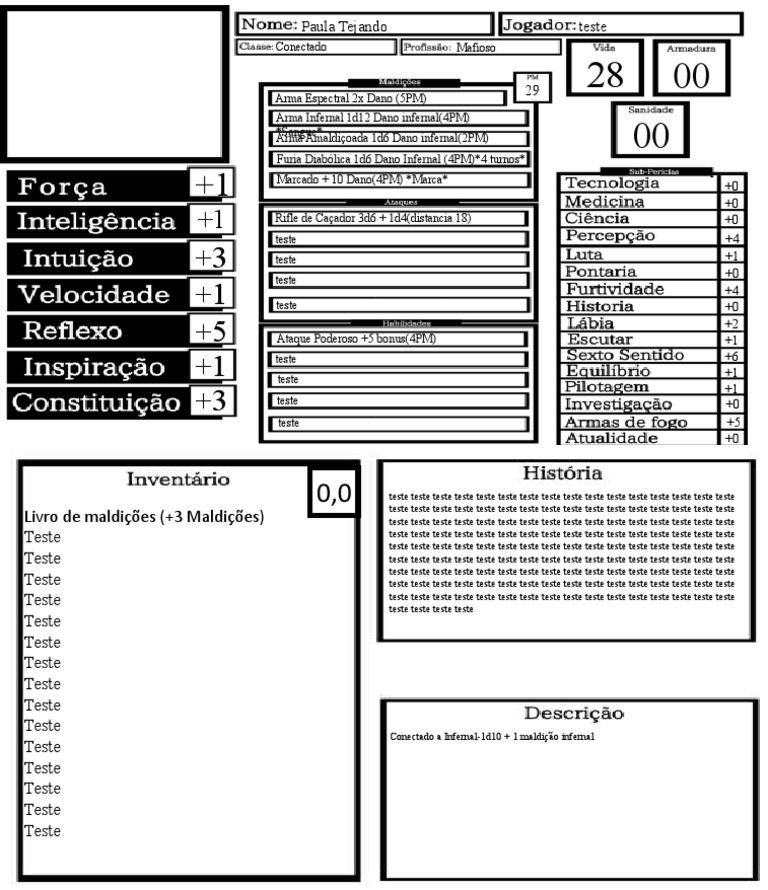 Ficha Rpg Pdf