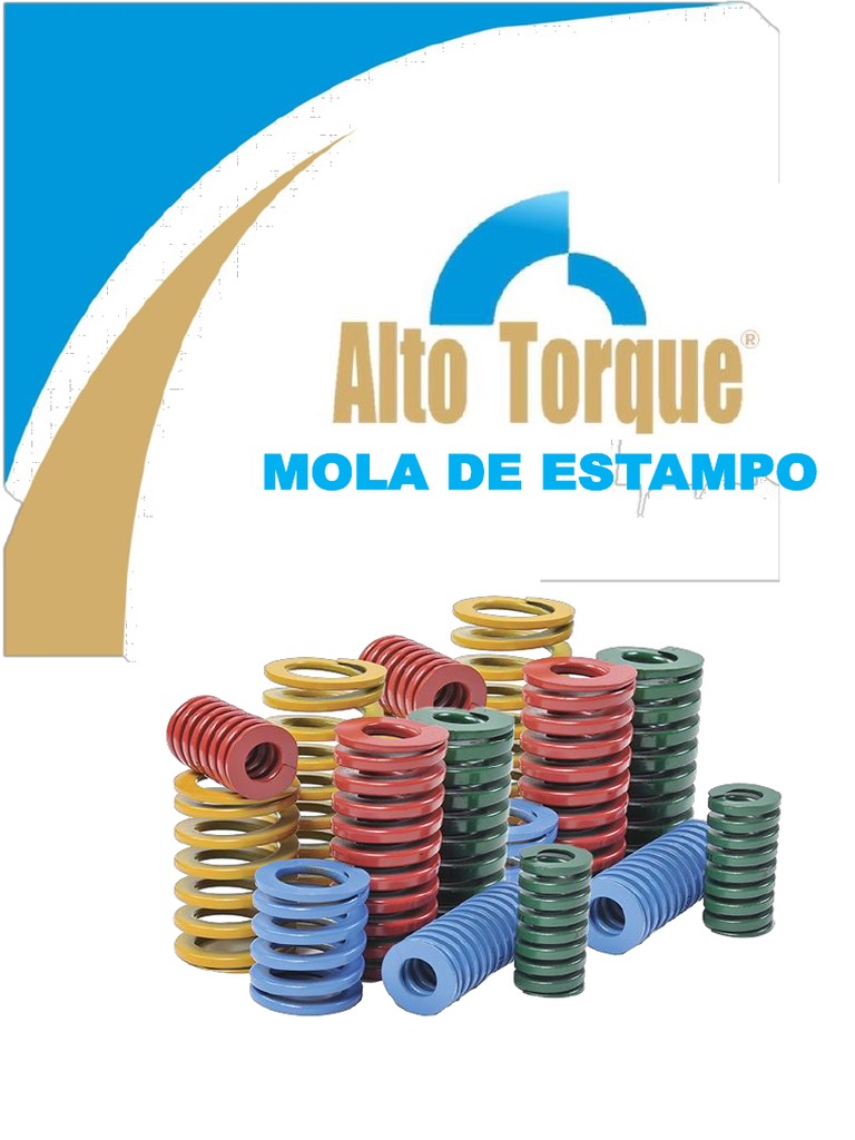 Catalogo Mola de Estampo ALTO TORQUE | PDF | Estresse (Mecânica) | Força