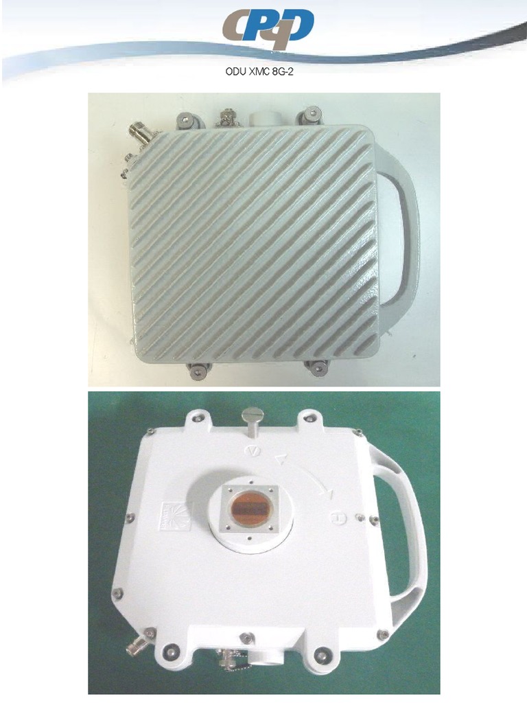 ODU XMC 8GHz | PDF