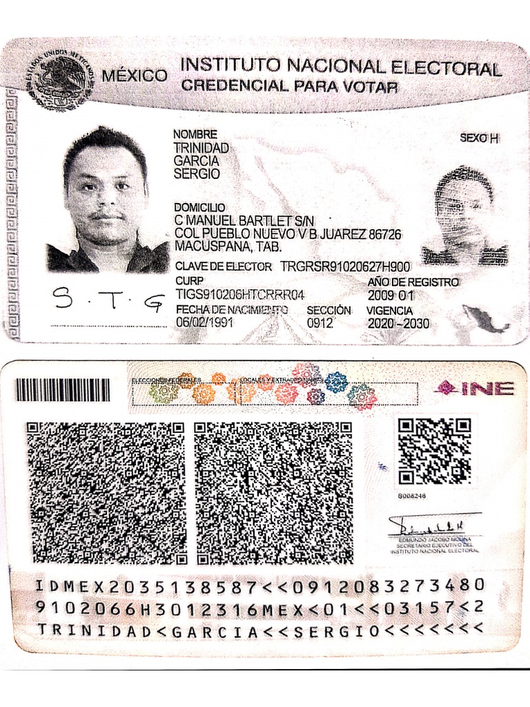 Credencial de Elector Original | PDF