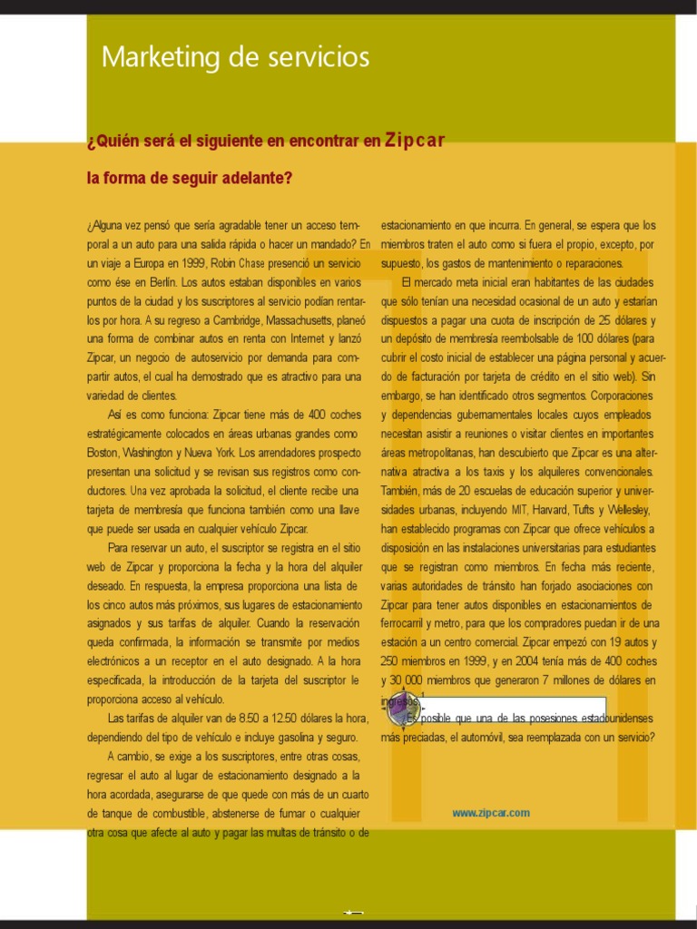 Marketing de Servicio | PDF | Marketing | Mercado (economía)