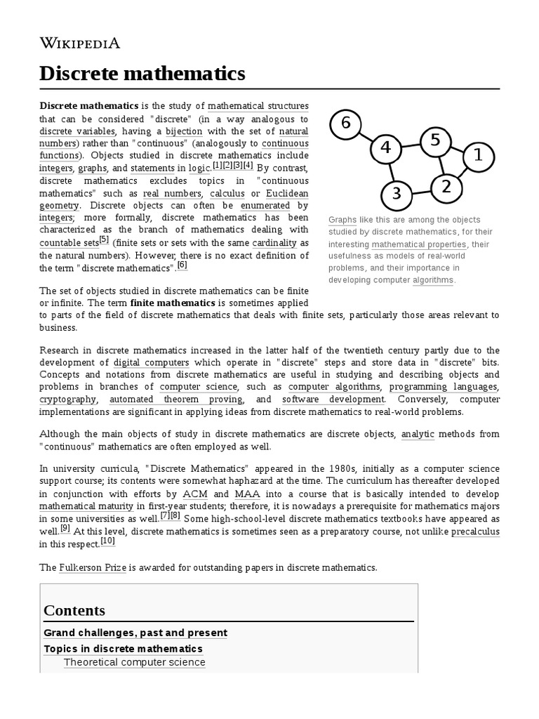 Discrete Mathematics | PDF | Discrete Mathematics | Combinatorics