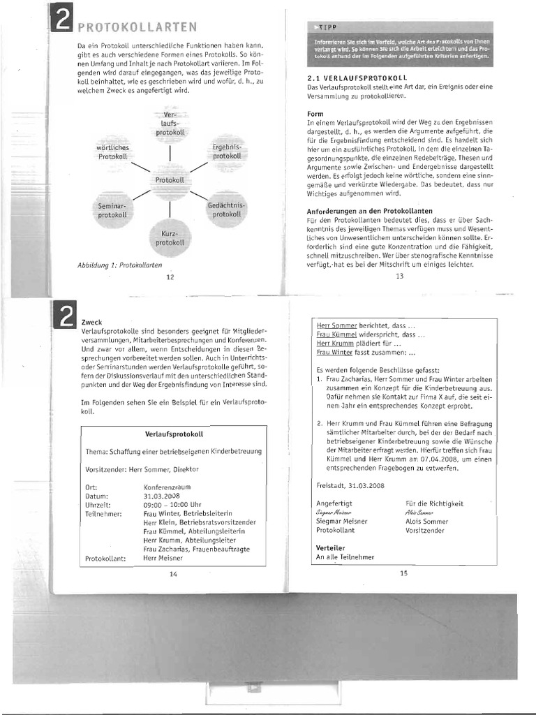 Protokollarten | PDF