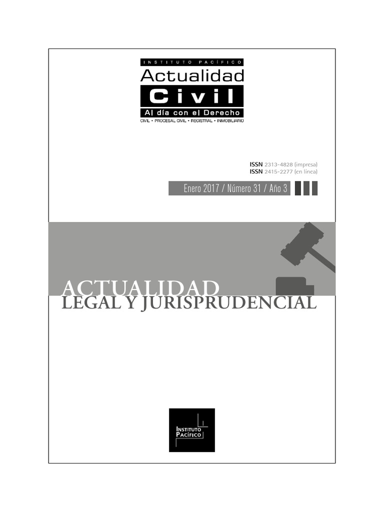 n31 Actualidad Legal | PDF | Caso de ley | Jurisdicción