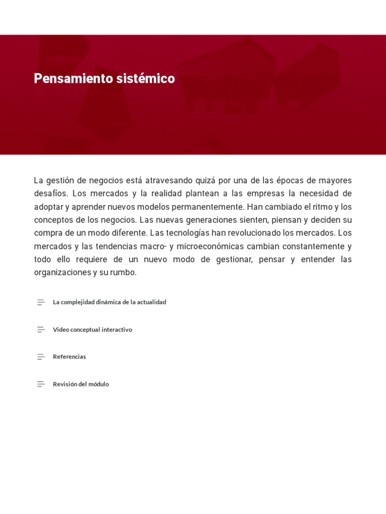 Pensamiento Sistémico | Descargar gratis PDF | Pensamiento | Pensamiento sistémico