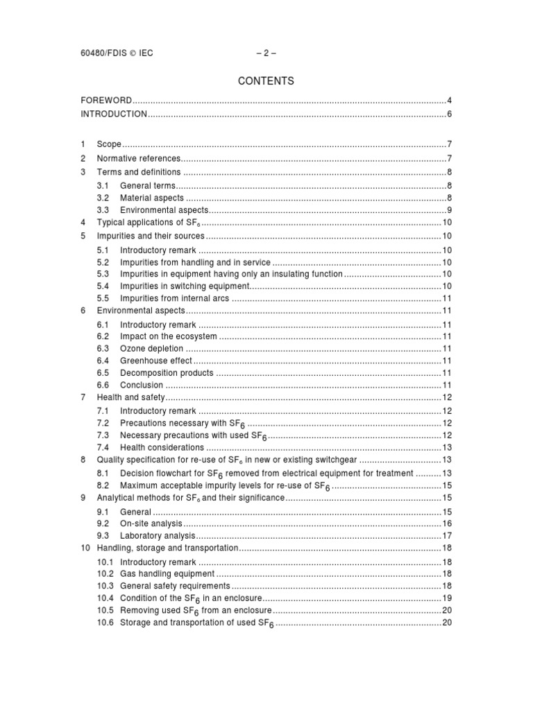 60480 | PDF | International Electrotechnical Commission | Gas ...