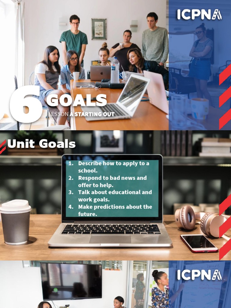 Unit 06 Goals - Lesson A | PDF | Question | Linguistics