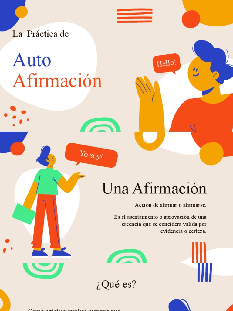 Autoafirmacion 2 | PDF