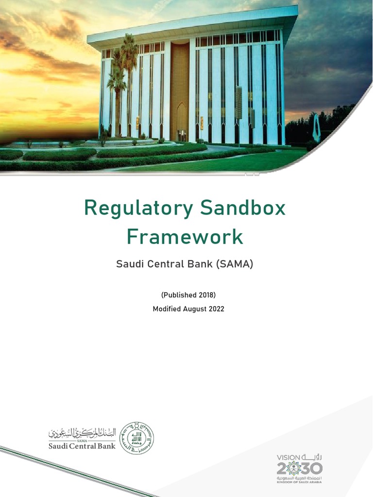 Regulatory Sandbox Framework-EN | PDF | Innovation | Finance & Money Management