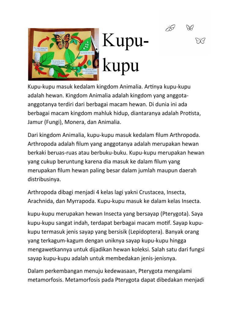 Kupu TugasObservasi | PDF