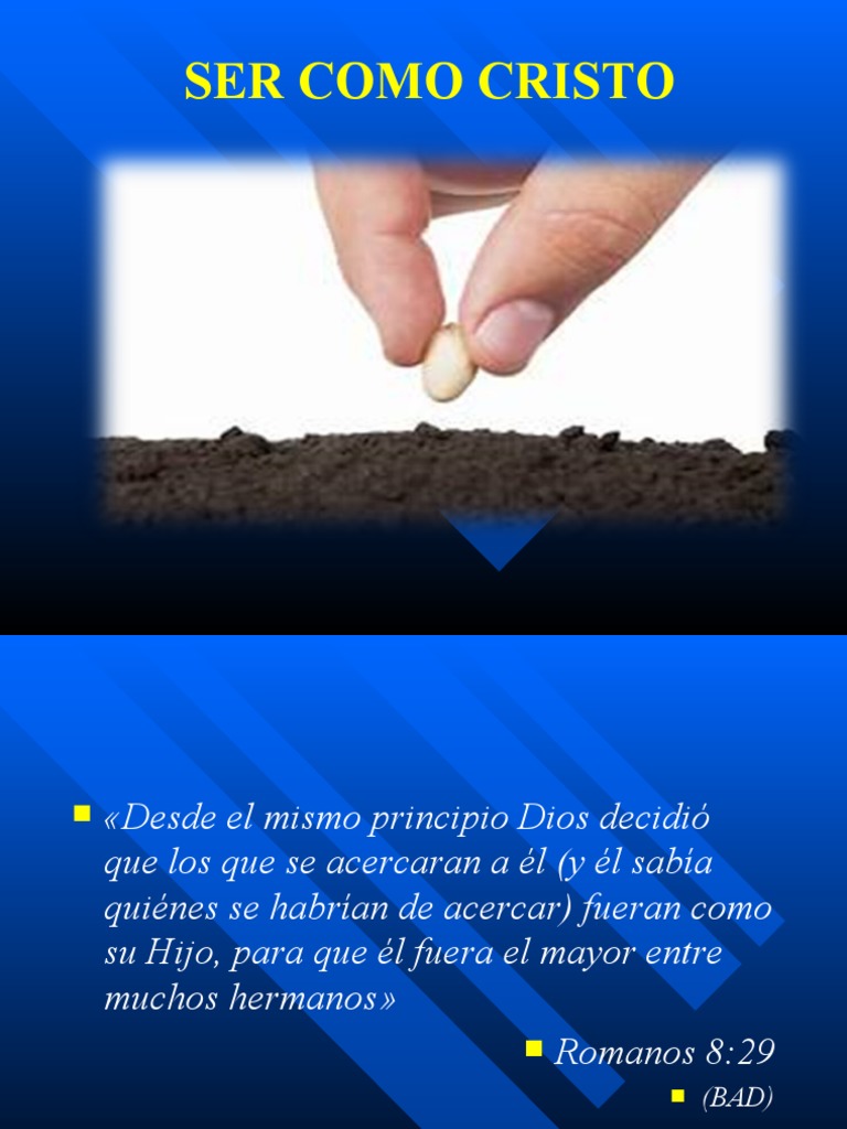 Ser Como Cristo | PDF | Cristo (título) | Jesús