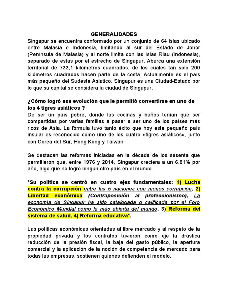 Sing Apur | PDF | Singapur | Política mundial