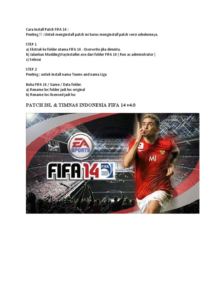 How To Install FIFA Moddingway Etc | PDF
