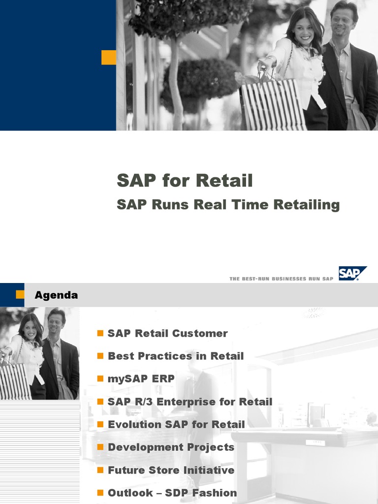 1 SAP For Retail Overview | PDF | Radio Frequency Identification | Sap Se