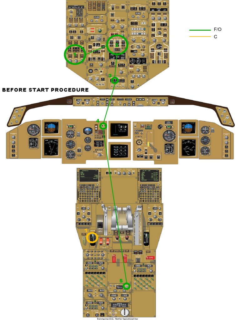B767 Flows | PDF | Aviation Safety | Aviation