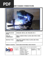 SESSION PLAN in SMAW NC2 | PDF | Welding | Construction
