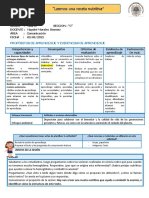 SESIÓN Escribimos Un Cuento | PDF | Cuentos | Evaluación