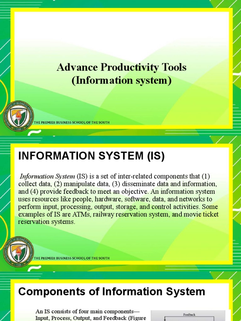 Components of Information Systems Explained | PDF | E Commerce ...