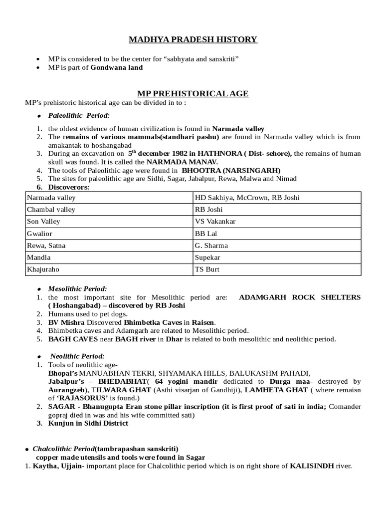 MP History 1 | PDF | Indian Rebellion Of 1857