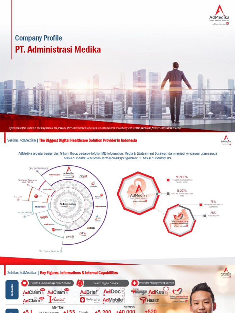 AdMedika Company Profile | PDF | Health Care | Information Science