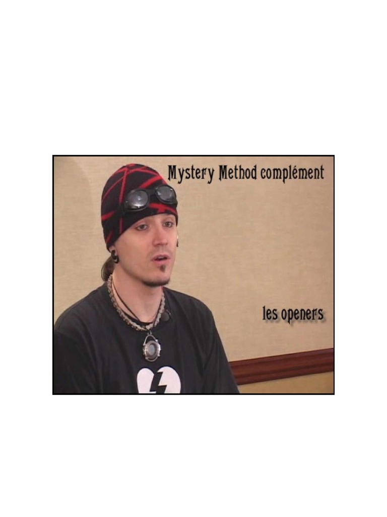 Openers Mystery Method | PDF