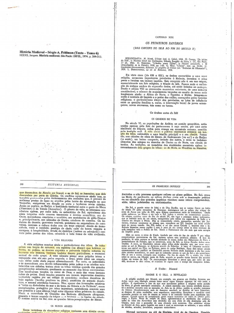 Jacques Heers - Islã - Medieval | PDF