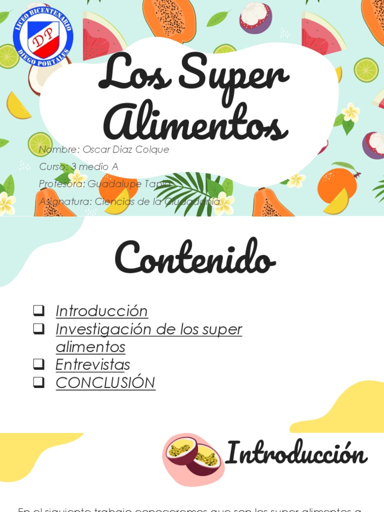 Los Super Alimentos | PDF | Alimentos | Superalimento Los Super Alimentos | PDF | Alimentos | Superalimento