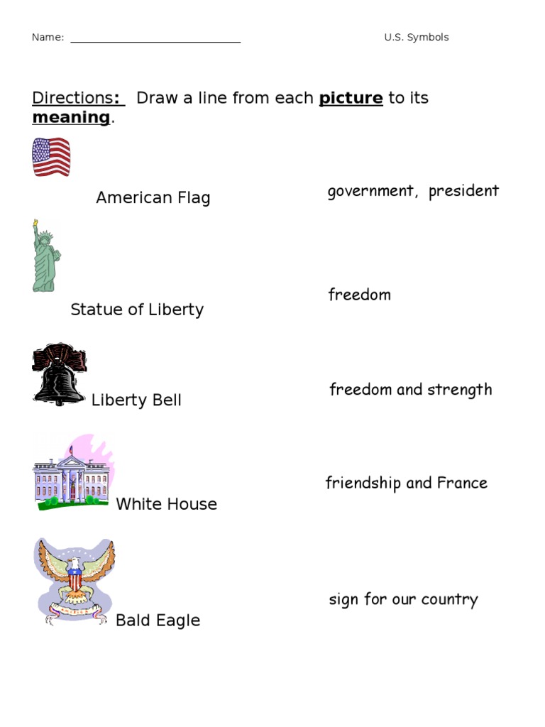 U.S. Symbols and Their Meanings | PDF
