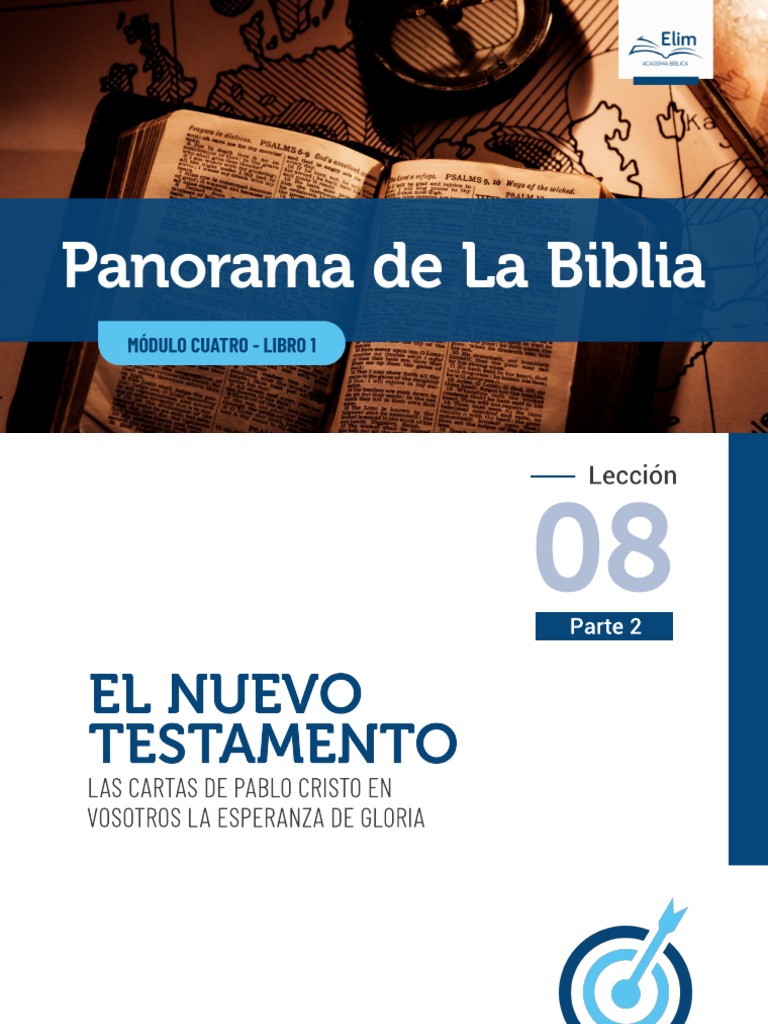 Lección 08 (Parte 2) - PPT - Libro 01 | PDF | Epístola a Filemón ...