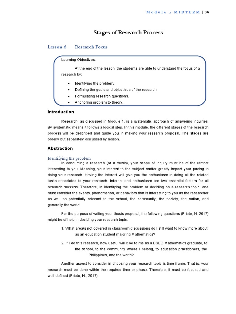 Cpe 198 Midterm Module | PDF | Sampling (Statistics) | Theory