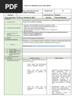 A Semi Detailed Lesson Plan in Math3 | PDF | Hour | Clock