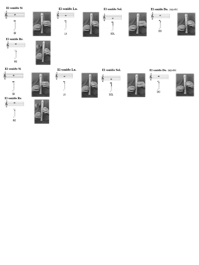 5 Notas En La Flauta Dulce Pdf