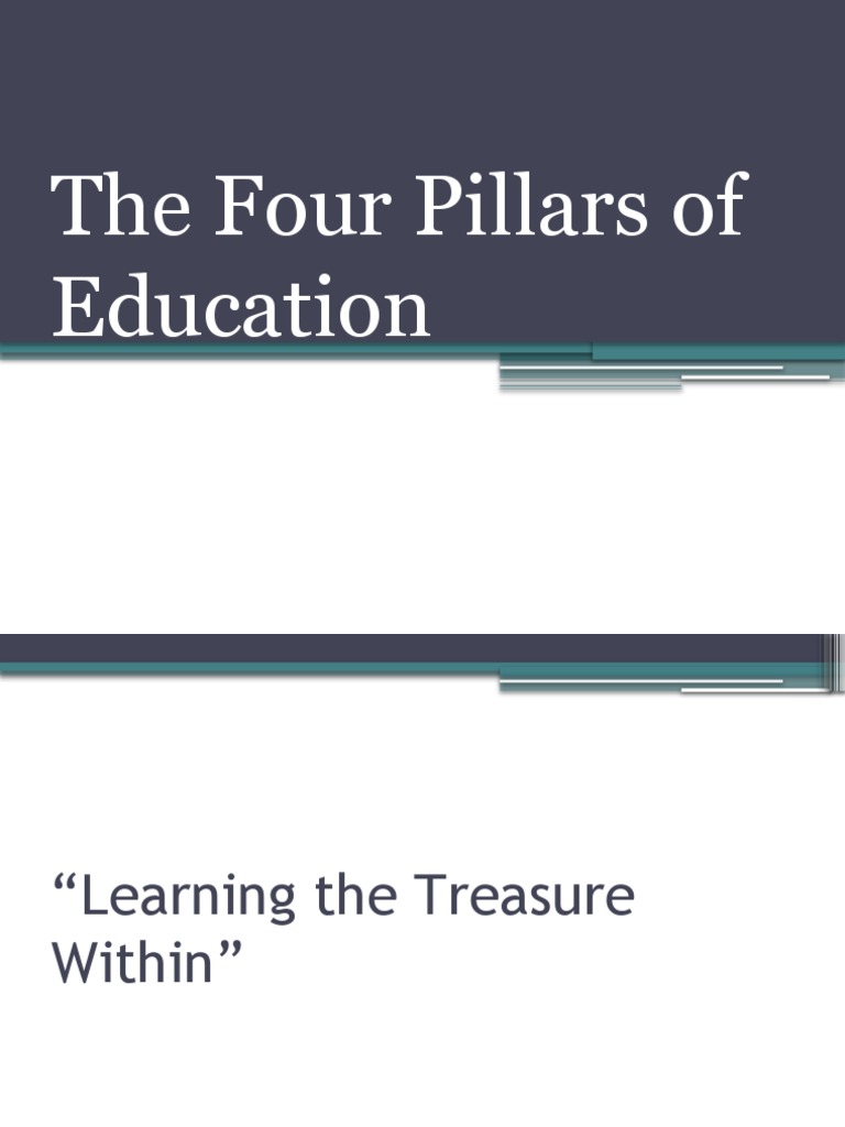 The Four Pillars of Education | PDF | Learning | Self Esteem