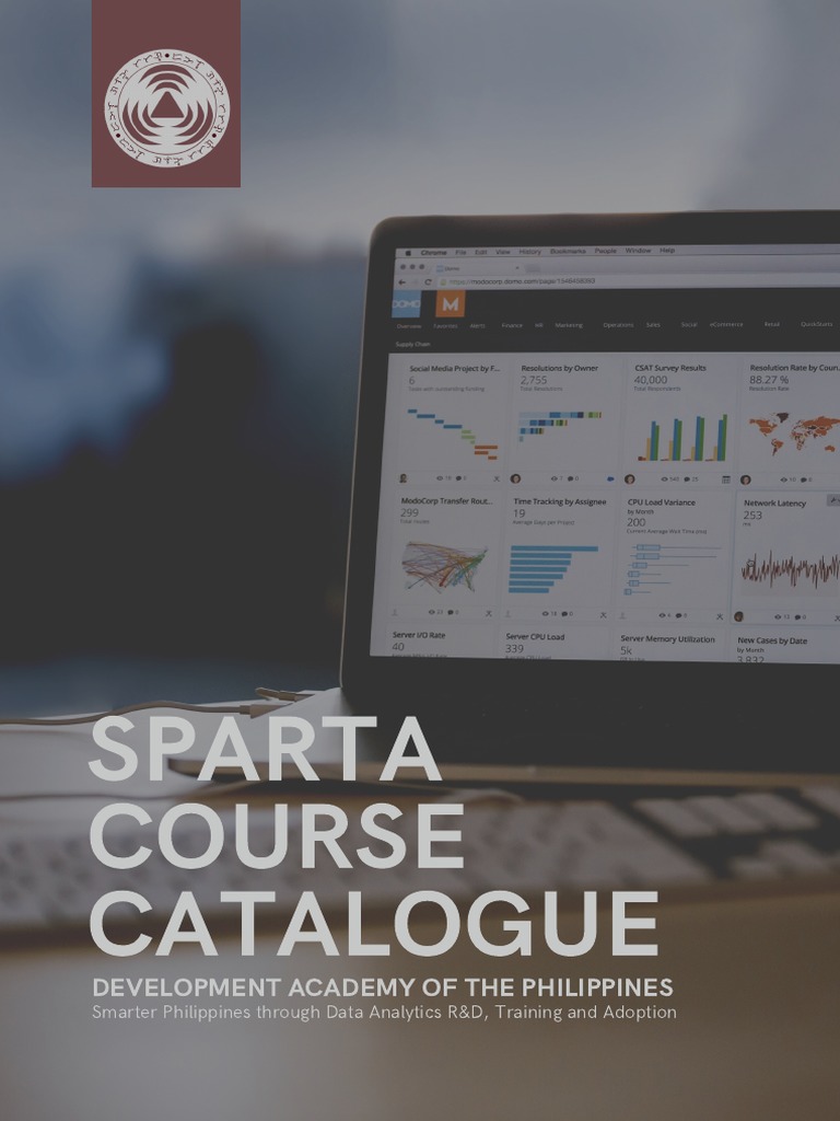 SPARTA COURSE CATALOGUE - v5-06172022 | PDF | Analytics | Data Analysis