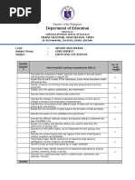 English 9 Curriculum Map | PDF | Curriculum | Learning