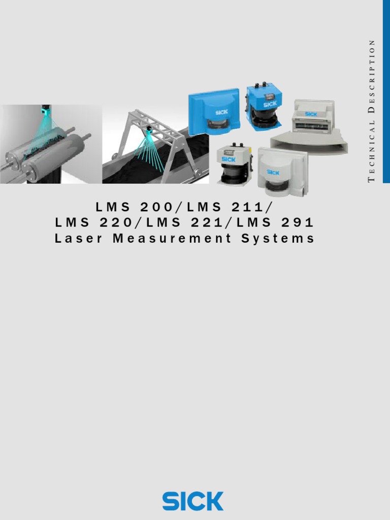 Sick - Laser Scanner LMS 200 - Datasheet E | PDF | Electrical Connector ...