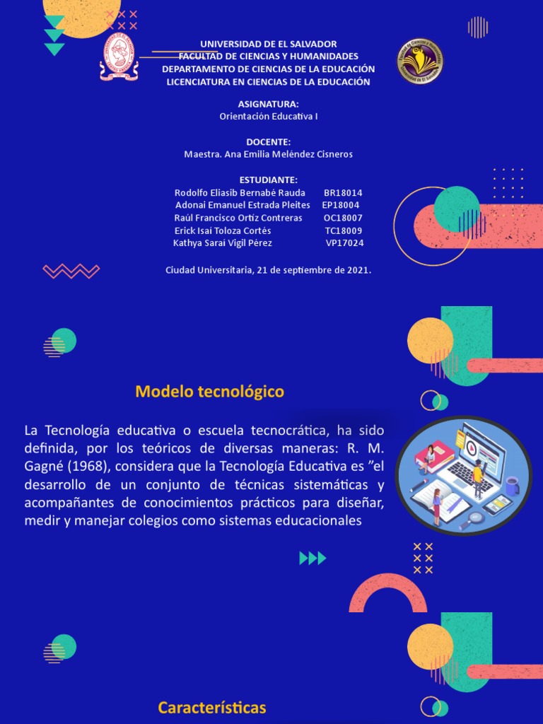 Modelo Tecnológico y Constructivista | PDF | Aprendizaje ...