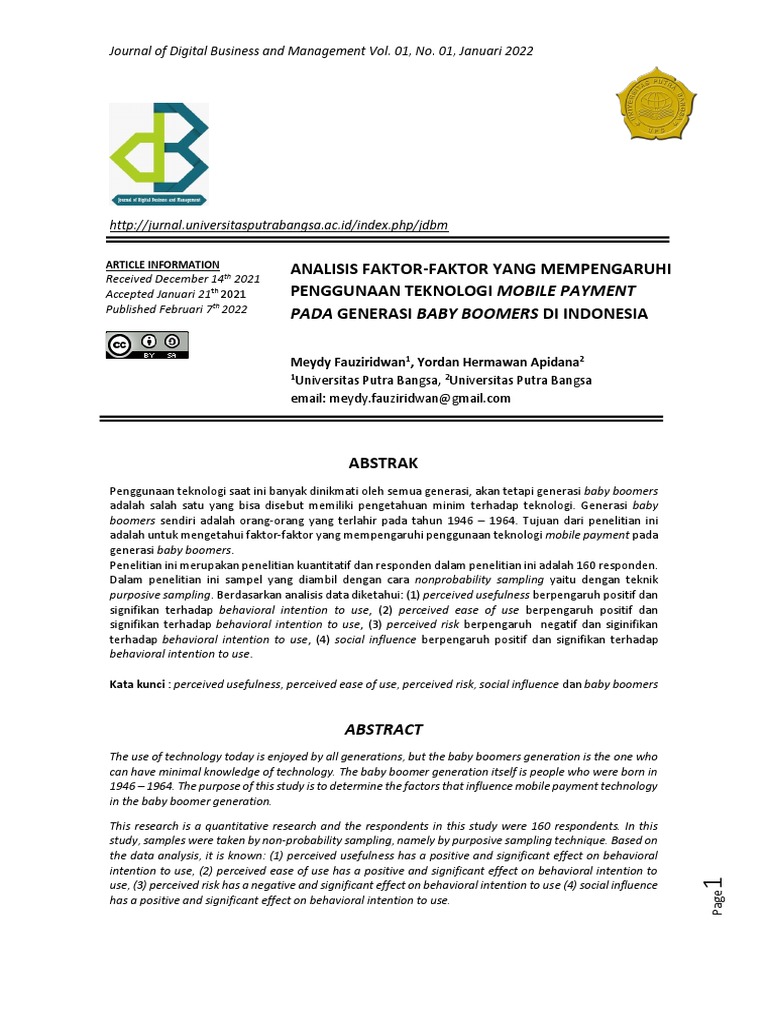 Generasi Baby Boomers | PDF