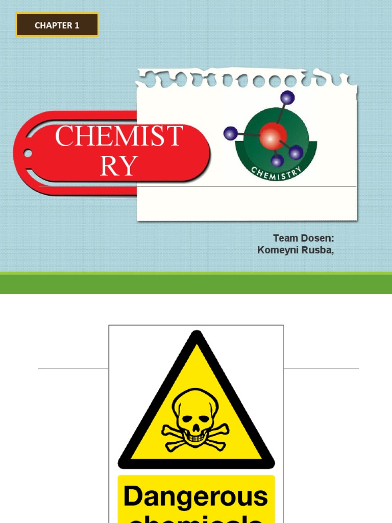 Chapter 1, Introduction To Chemistry | PDF