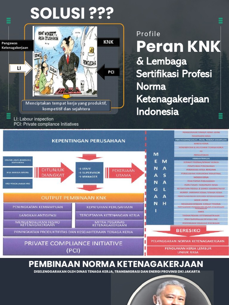 Peran KNK Dan Lembaga Sertifikasi | PDF | Bisnis