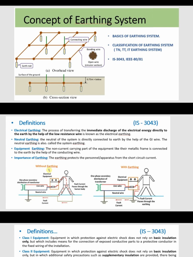 Earthing Is 3043 | PDF