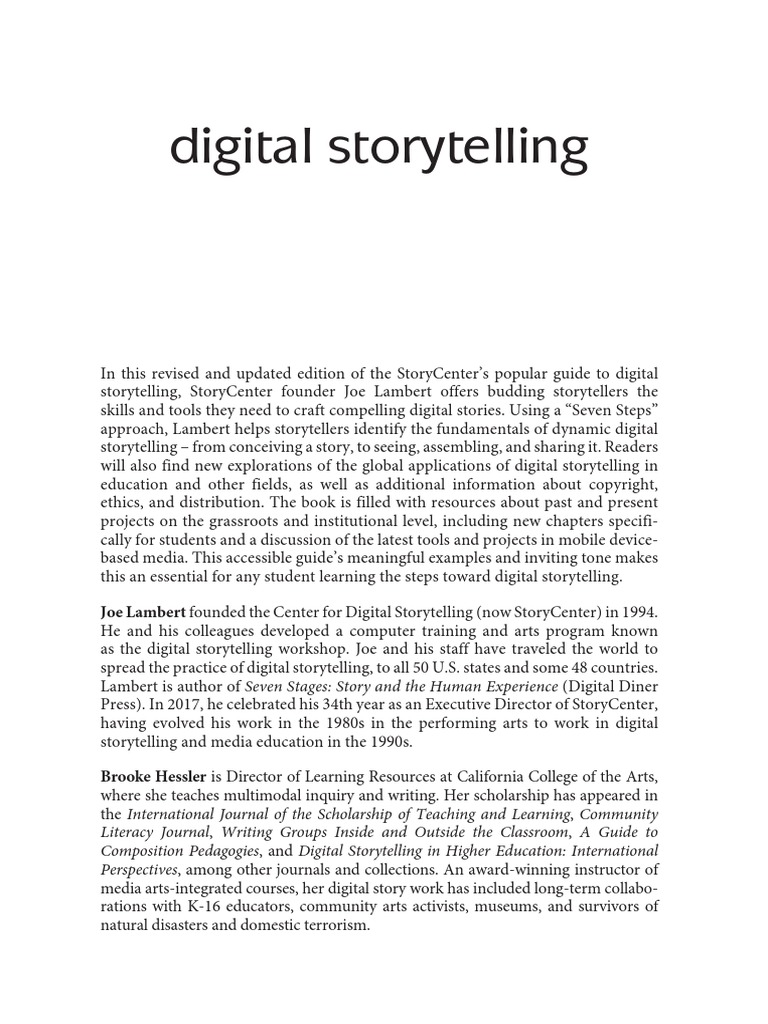 Previewpdf | PDF | Storytelling | Educational Technology