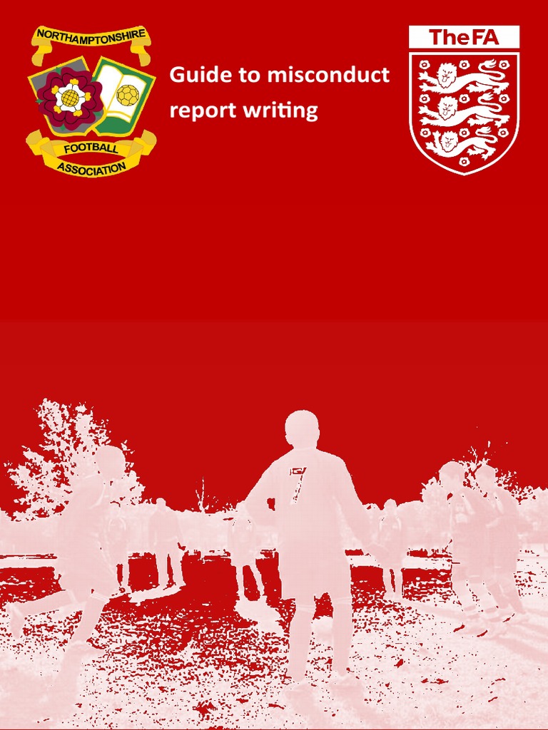 Misconduct Report Writing Guide | PDF | Sports Rules And Regulations ...