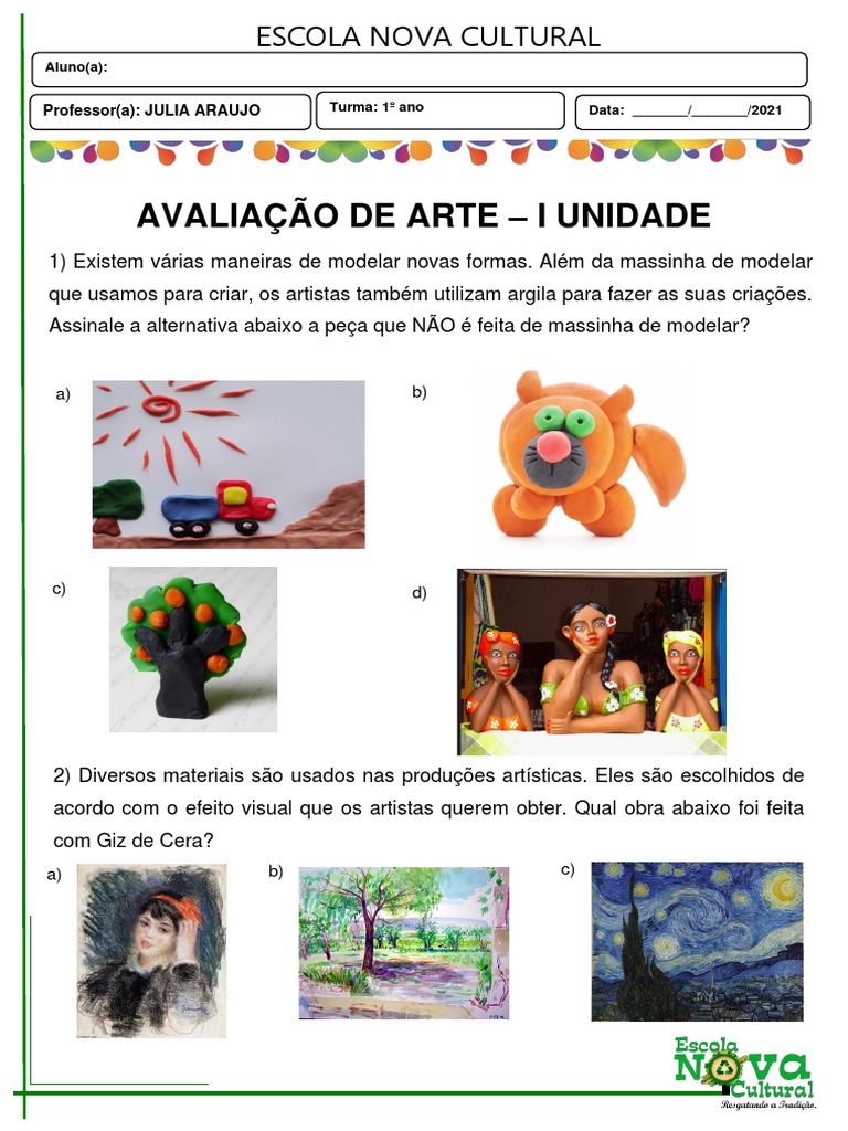 Prova Arte | PDF