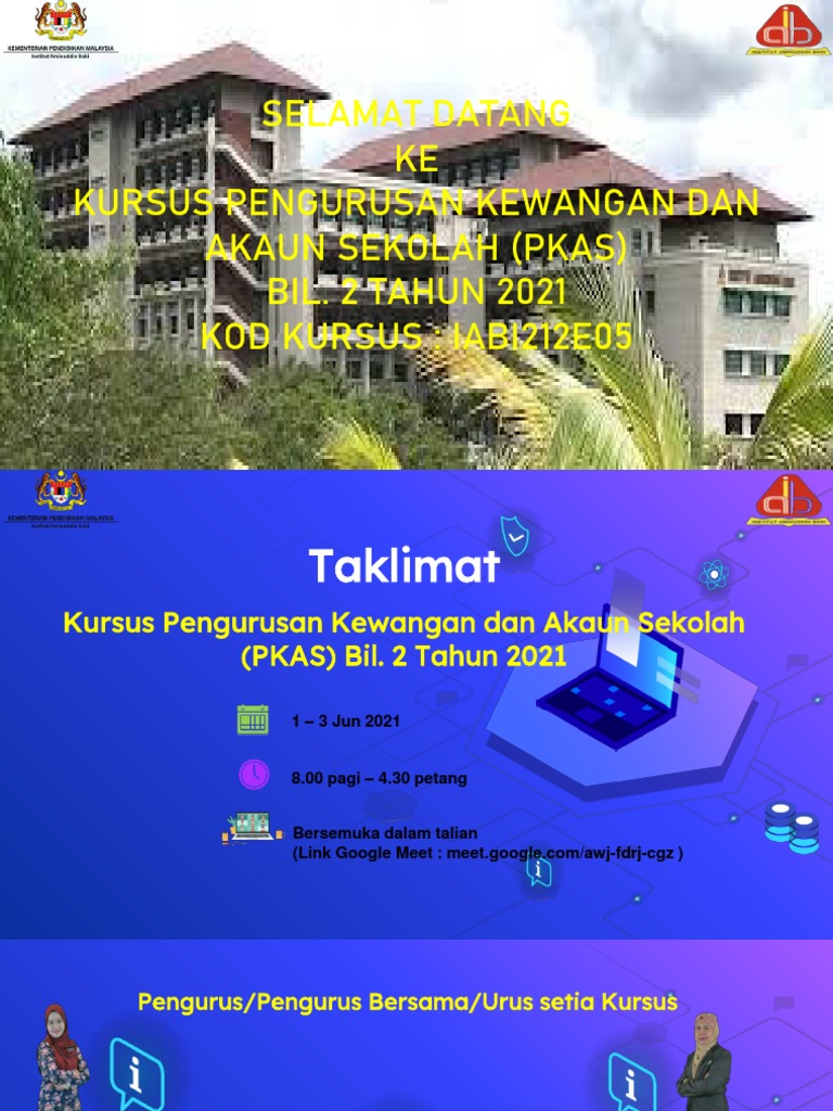 Taklimat Kursus PKAS Utk Peserta Autosaved | PDF