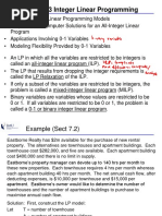 Example of Formulating A LPP | PDF
