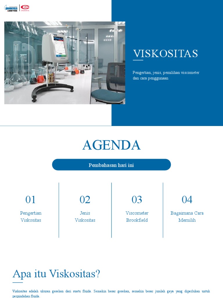 Panduan Viskometer Brookfield | PDF