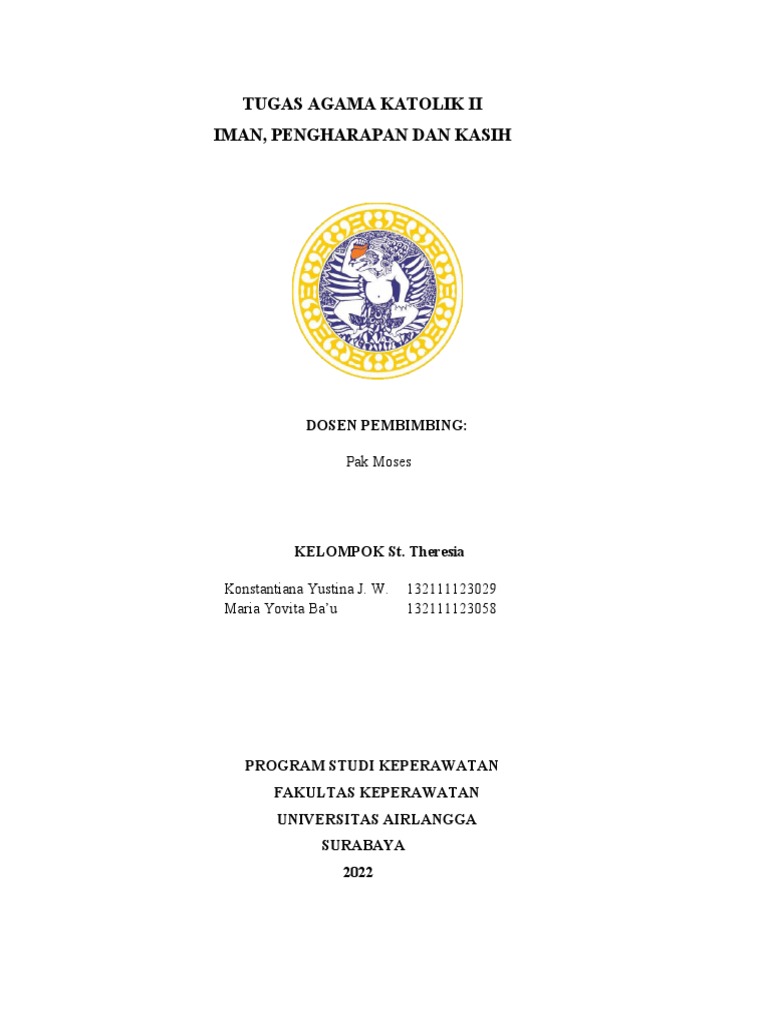 Iman Harapan Dan Kasih | PDF