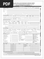 Star Health Claim Form Instructions | PDF