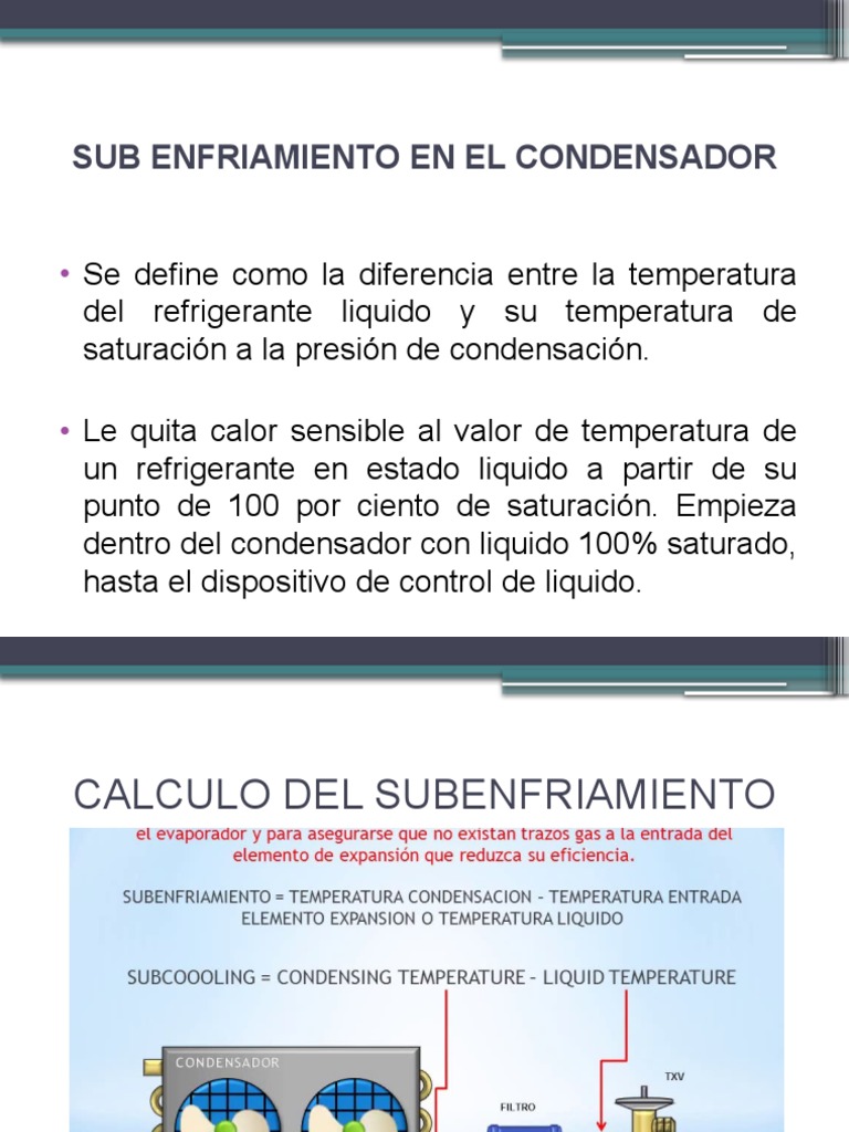 Sub Enfriamiento | PDF | Líquidos | Presión